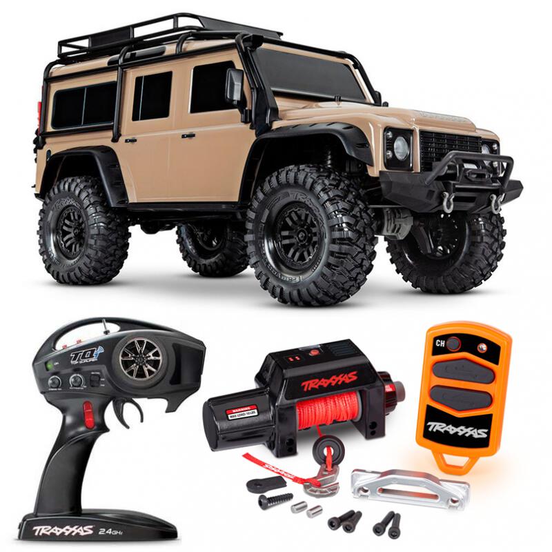 Traxxas TRX-4 Land Rover Defender 1/10 con Winch Traxxas (arena ...